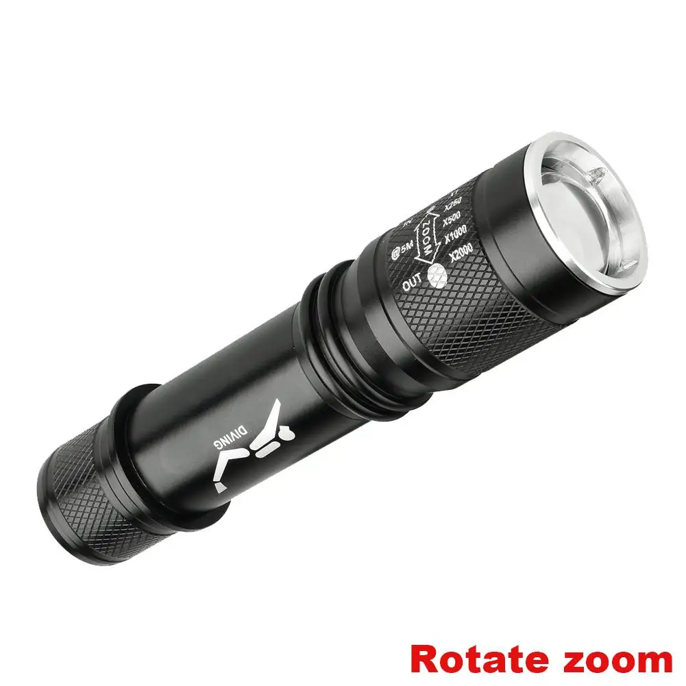 3800LM Zoomable T6 LED 18650 Flashlight Torch Super Bright Lights|LED ...