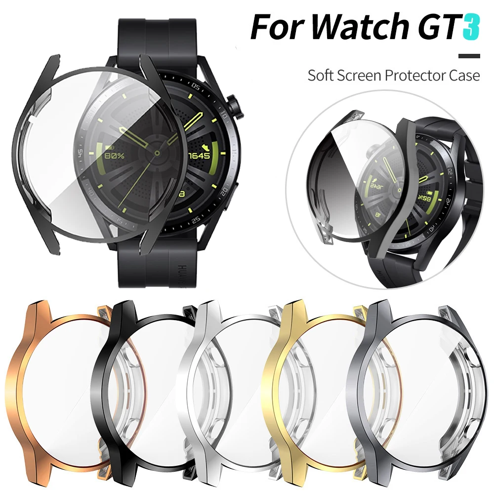 Screen Protector Cover for Huawei Watch 3 GT 3 46mm 42mm 2e Case GT2 ...