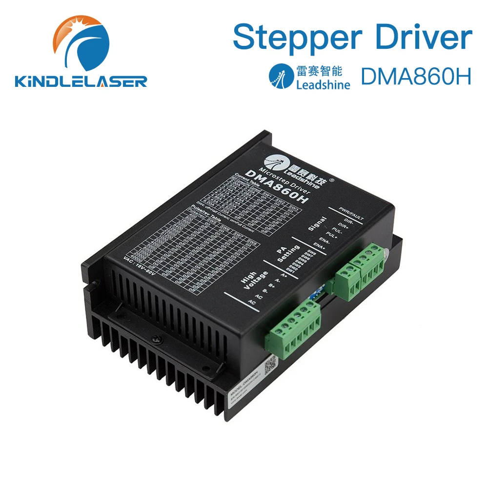 Leadshine DMA860H 2 Phase Stepper Driver 18 80VAC for 60 86 110 Stepper ...