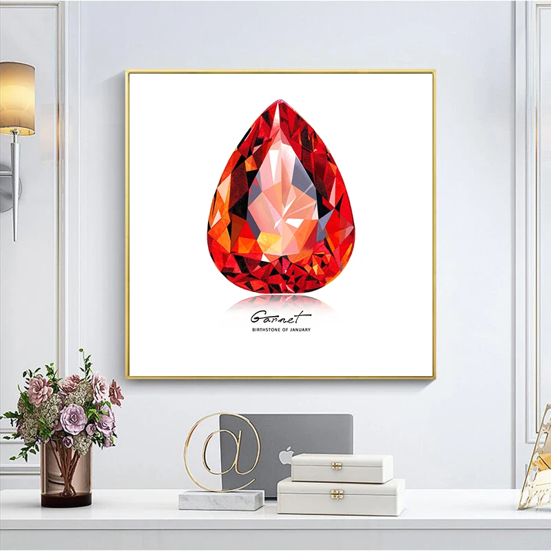 Gemstone Painting