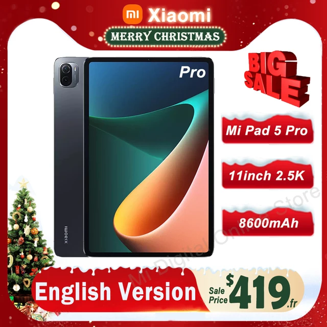 English Version Mi Tablet 5 Pro Mi Pad 11Inch 2.5K LCD Snapdragon 870 ...