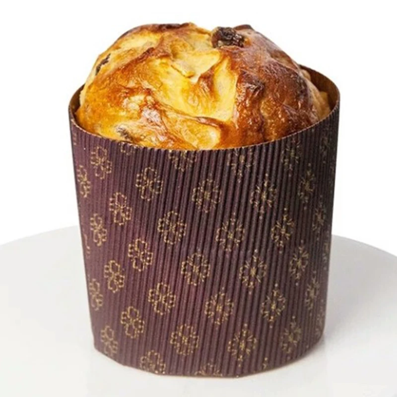 Molde-De-Papel-De-P-o-Panettone-Formul-rio-de-padaria-para-bolo-Cupcake ...
