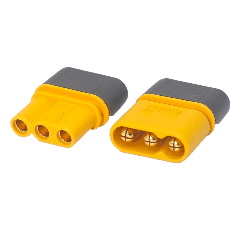 Amass Connector 3pin Male And Female To Plug-in Terminal Uav Motor ...