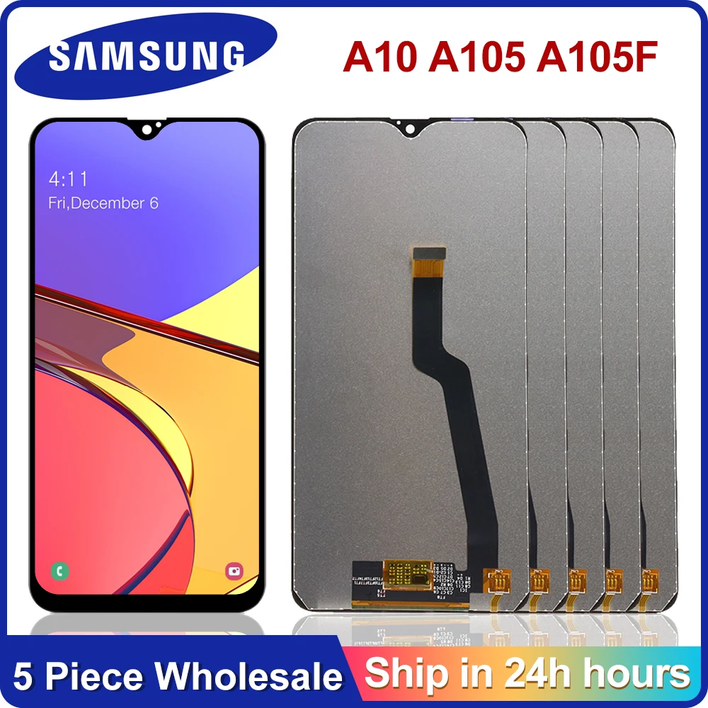 5 piece/lot Test Original A10 lcd For Samsung galaxy A10 A105 A105F SM ...