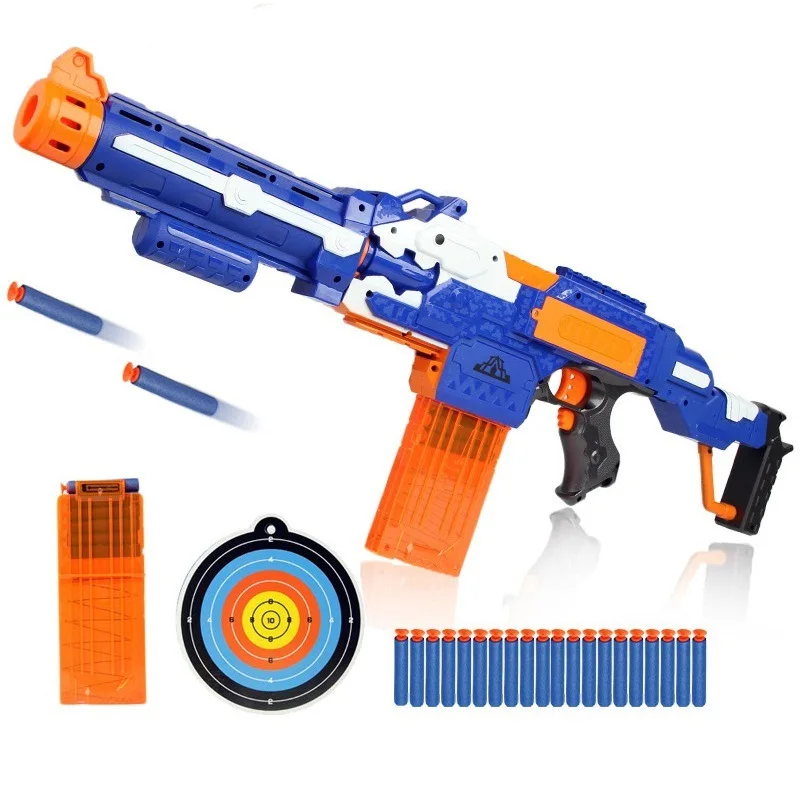 Nerf sniper rifle dart blaster com cartucho de barril removível nerf ...