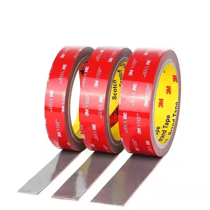 Ruban adhésif double face - 3M - 5608 VHB - 30mm x 3M - Mousse acrylique forte - Résistant aux ...