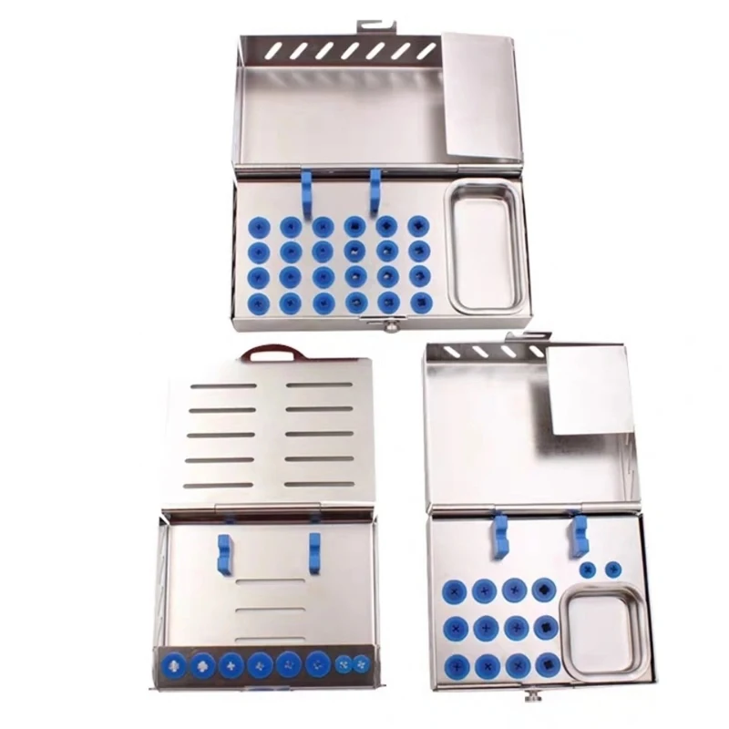 Stainless steel Dental implant tool box Denture Implant Instruments ...