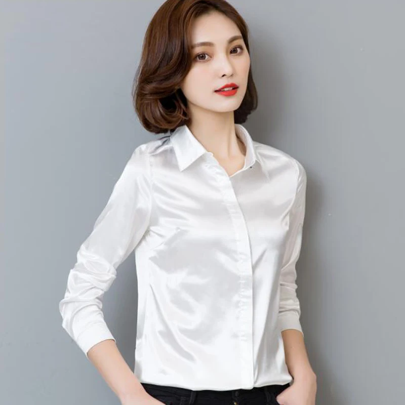 Uniform Silk Blouse