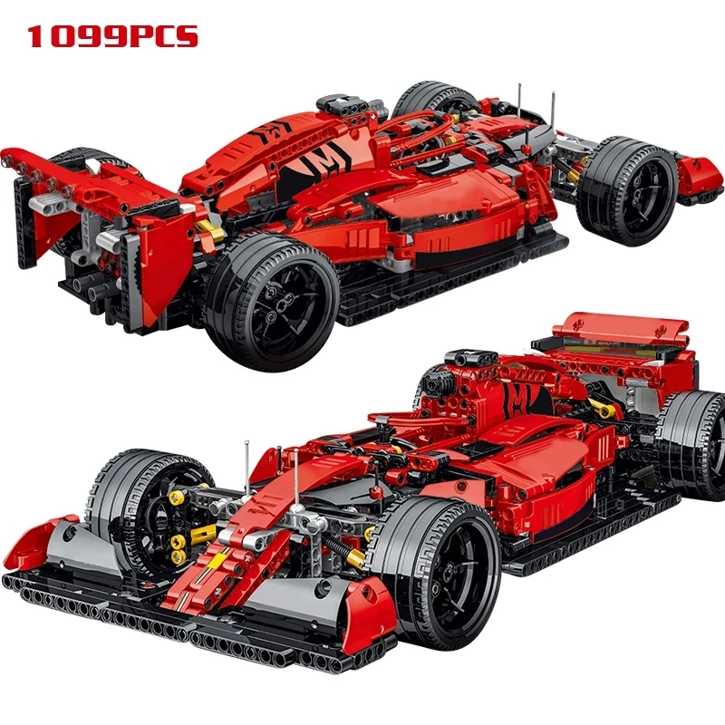 Famous Technical Sport Cars Formula F1 Building Blocks City Super Speed ...