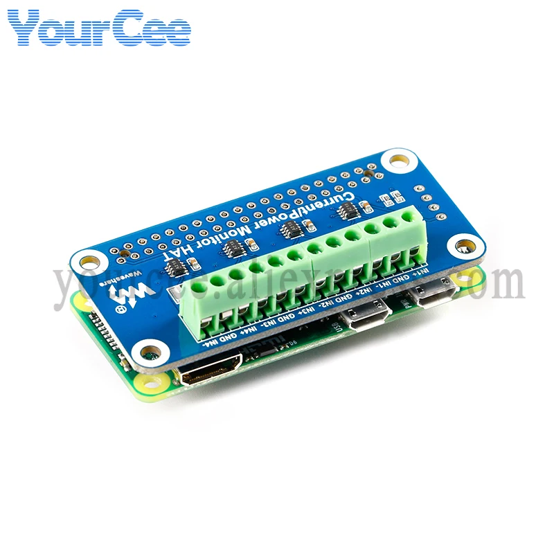 4-Channels-Power-Monitor-HAT-for-Raspberry-Pi-Current-Voltage-and-Power ...