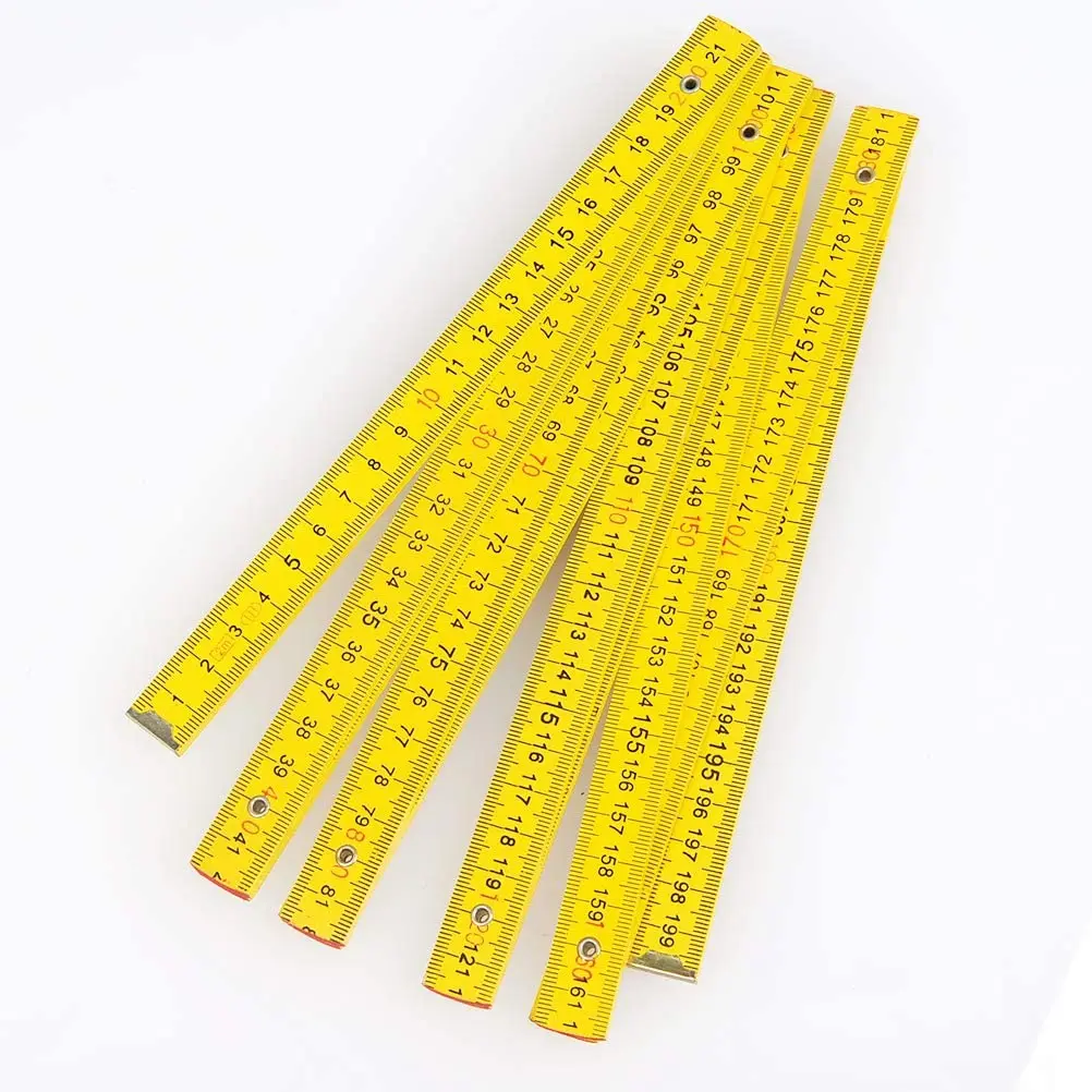 HOT Sale Wooden Stick Folding Ruler Wood Carpenter Metric Measuring ...