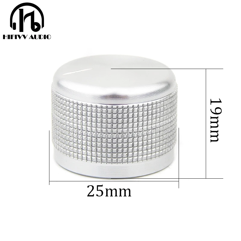 HIFI audio amp Aluminum Volume knob 1pcs Diameter 25mm Height 19mm ...