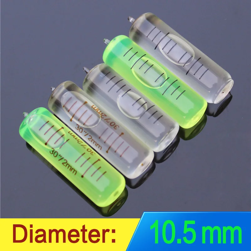 Glass horizontal bead Mini small spirit level High precision level ...