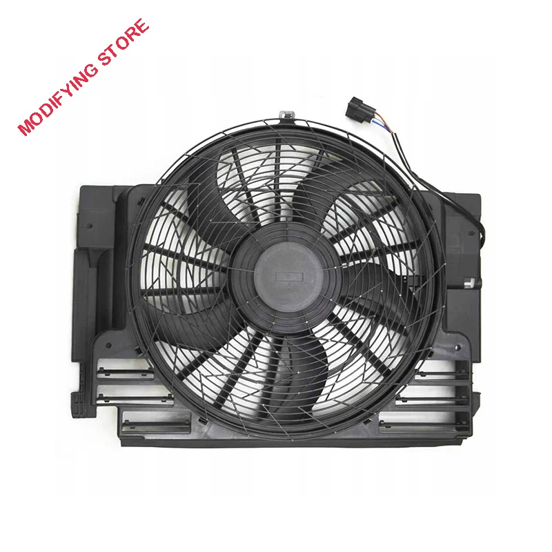 64546921381-for-A-C-AC-Radiator-Condenser-Cooling-Pusher-Fan-5-Blades ...