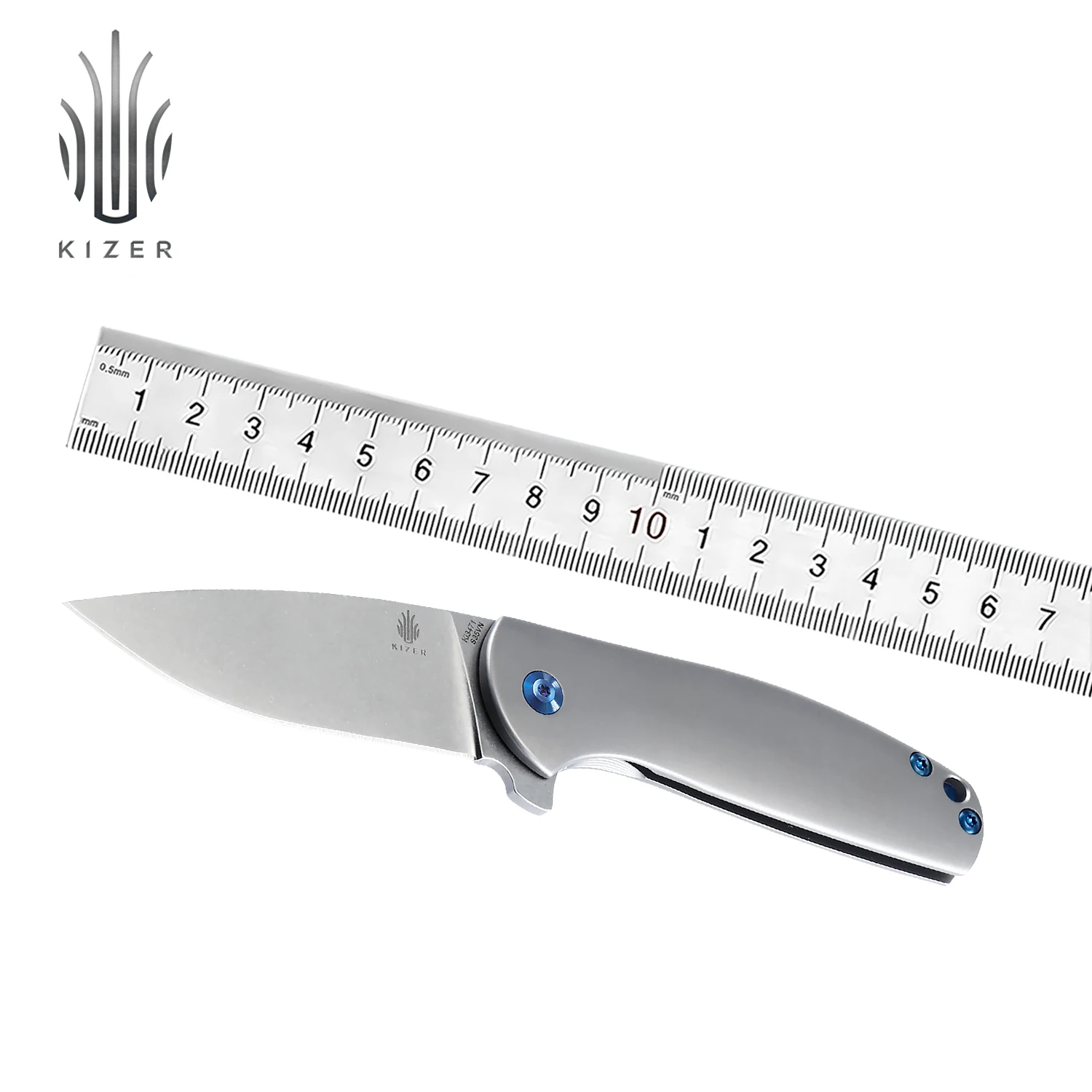 Kizer Mini Knife Gemini Ki3471 Survival Knife High Quality Small ...