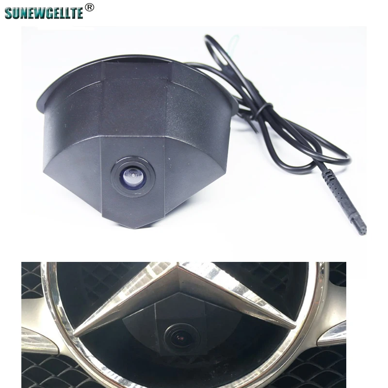 CCD Car Front View Camera for Mercedes Benz A GLK GLC GLE GLA ML class ...
