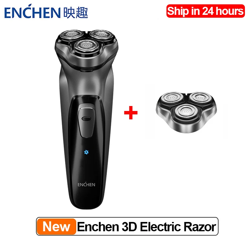 Enchen-Black-Stone-3D-Electric-Shaver-3-Floating-Blocking-Protection ...
