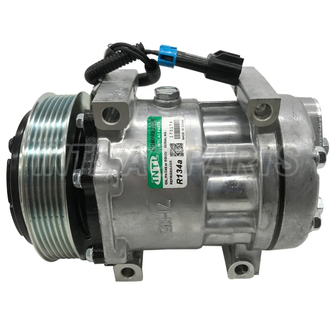 Sanden-4106U-4106E-4859-4859U-AC-Compressor-SD7H15-Super-HD-for-PACCAR ...