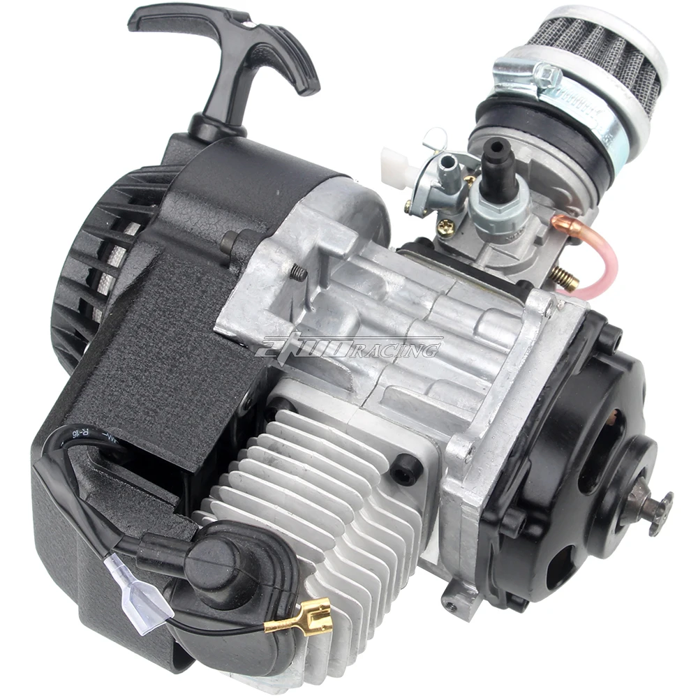 49cc-2-Stroke-Pull-Start-Engine-For-Motor-Motorbike-Mini-Dirt-Pocket ...