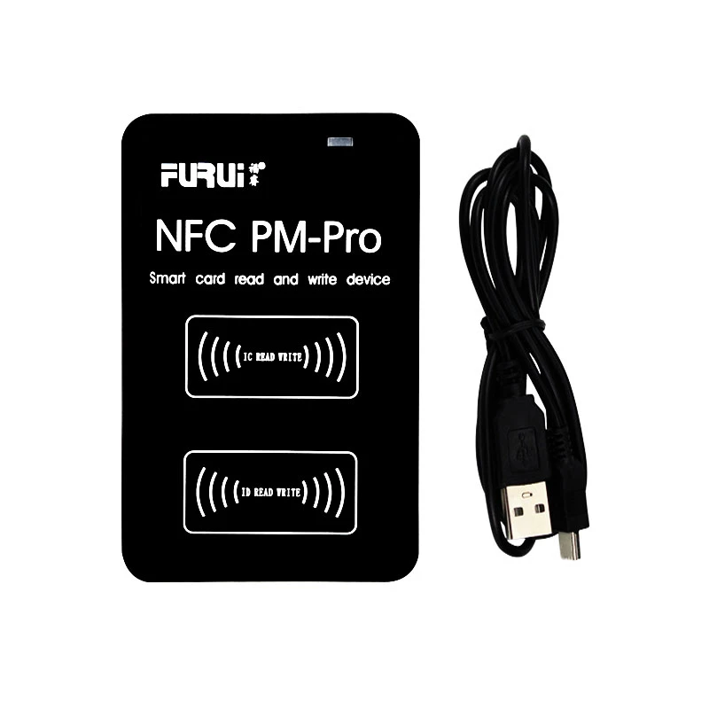 New Pm-pro Rfid Ic/id Duplicator 13.56mhz Rfid Reader Nfc Uid Smart ...