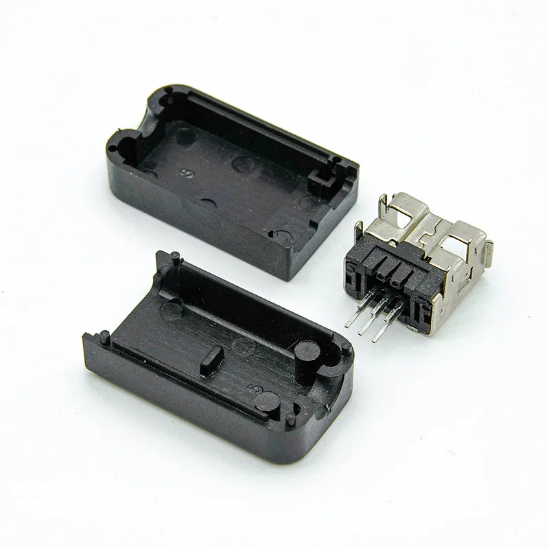 6Pin-180-Degree-Female-Game-Console-Connector-Plug-for-WII-USB-Short ...