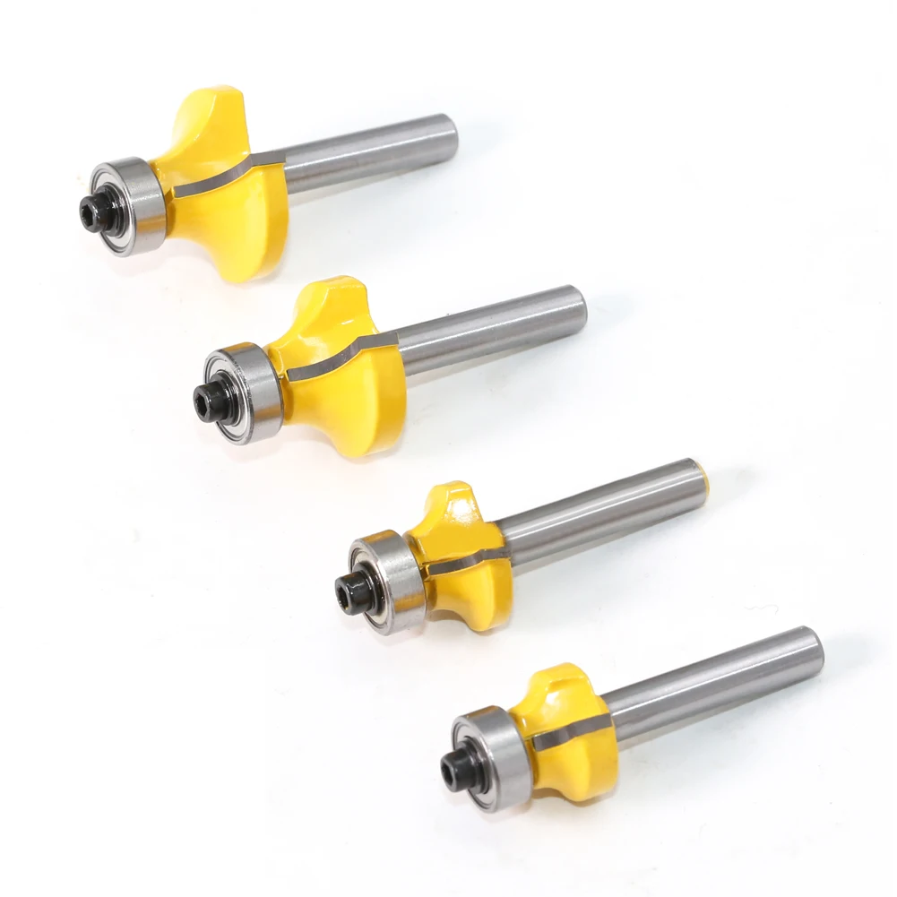 1pcs 6mm Shank Corner Round Over Router Bit With Bearingmilling Cutter ...