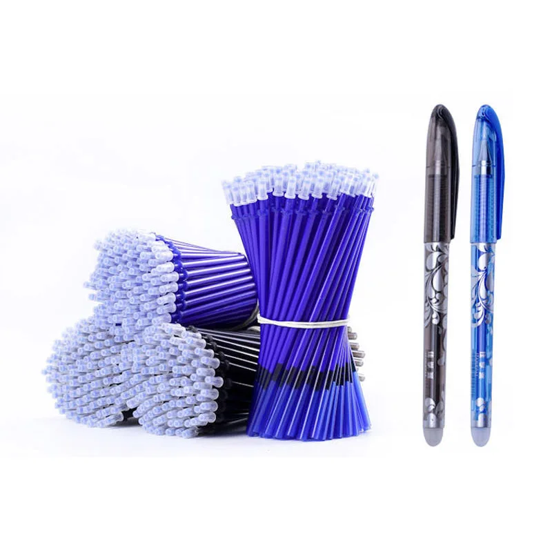 STYLO,Black refill--Stylos à Gel effaçables avec cartouche, cadeaux de ...