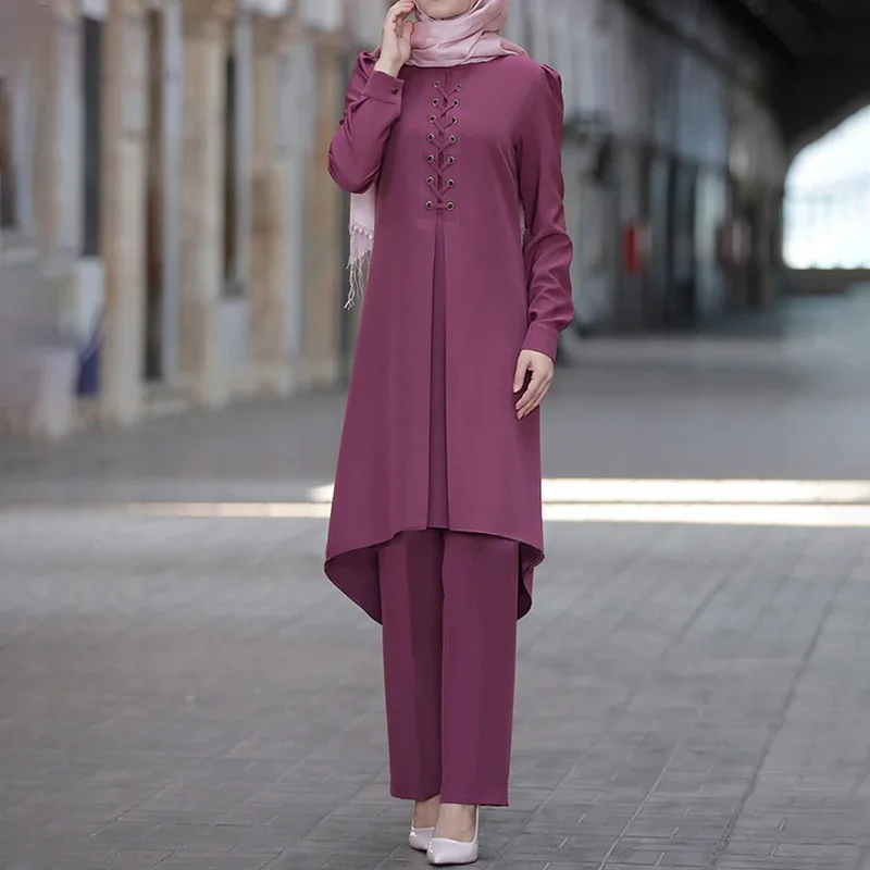 Islamic Clothing Women Set | Women 2 Piece Set Islamic | Set 2 Piece ...