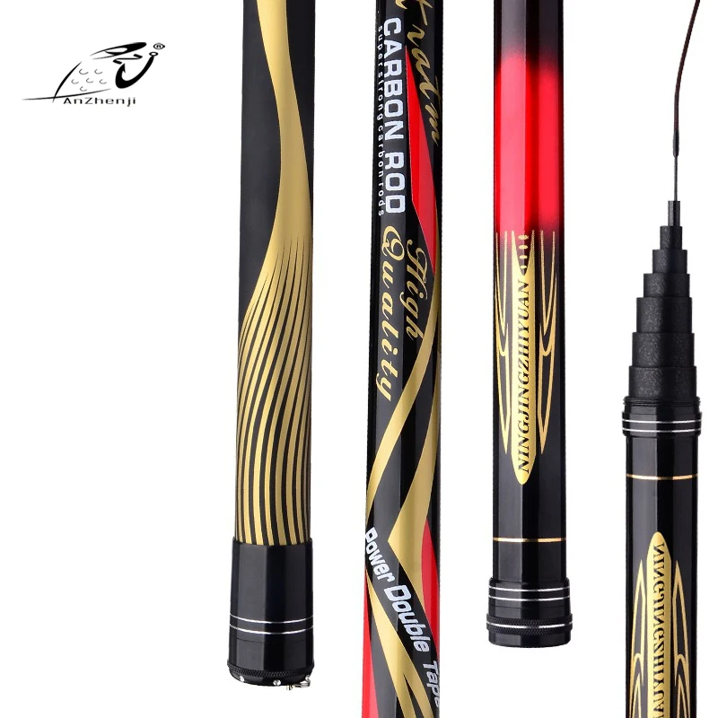 Carbon Taiwan Fishing Rod 10m 11m 12m 13m 14m Long Section Fish Rods ...