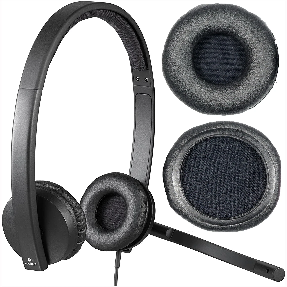 Replace Ear Pad Compatible With Logitech H570 H570e H650 H650e H820 ...