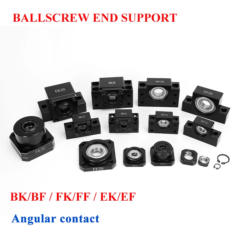 Ball Screw End Support Bk10 Bf10 Bk12 Bf12 Bk15 Bf15 Bk20 Bf20 Fk10 ...