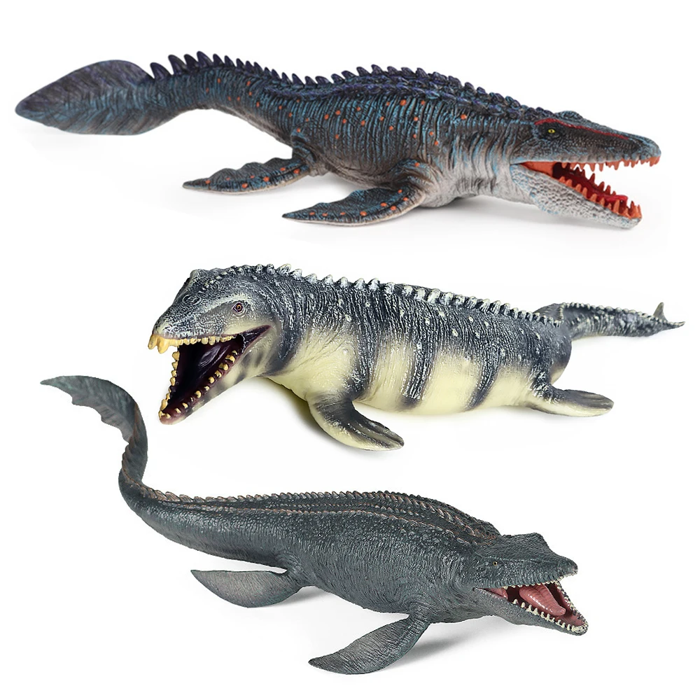 Jurassic World Matchbox Battle Damage Mini Dinosaur Figure Mosasaurus ...