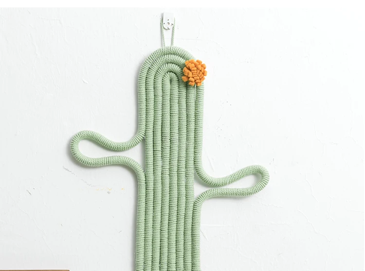 Cactus Macrame Wall Hanging | Macrame-design.com