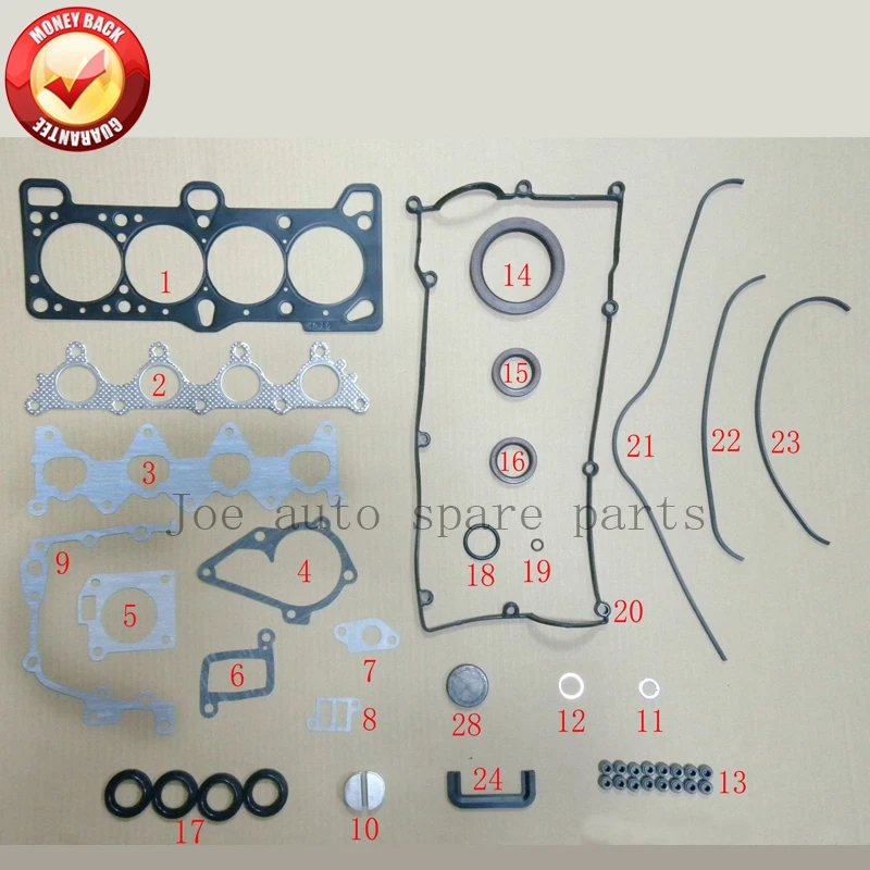G4EE-Engine-Full-gasket-set-kit-for-Hyundai-Accent-Click-05-10-KIA-Rio ...
