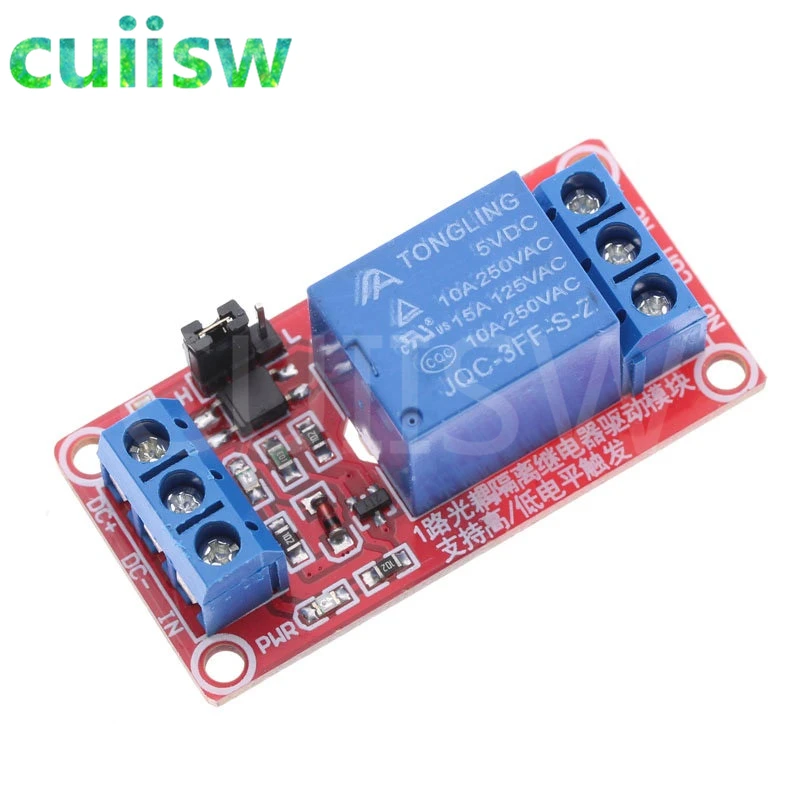 5V 12V One 1 Channel Relay Module Board Shield with optocoupler Support ...