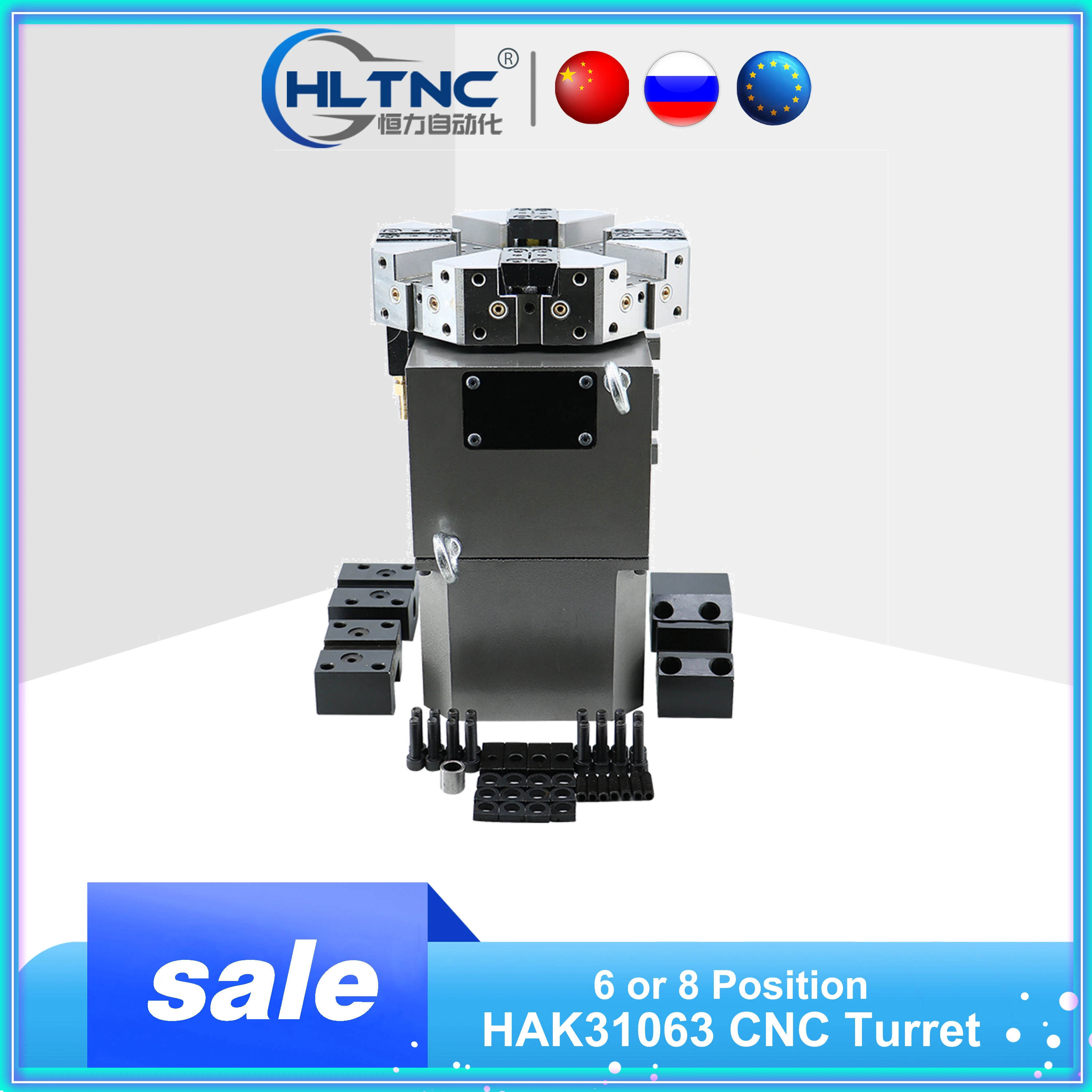 Turret Lathe Cnc 6 Stations | Lathe Tool Turret Cnc | Electric Lathe ...