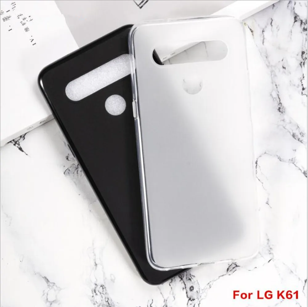 Black Phone Cases For LG Q70 Q60 K61 K50s K40s K51s K41s K50 Case ...