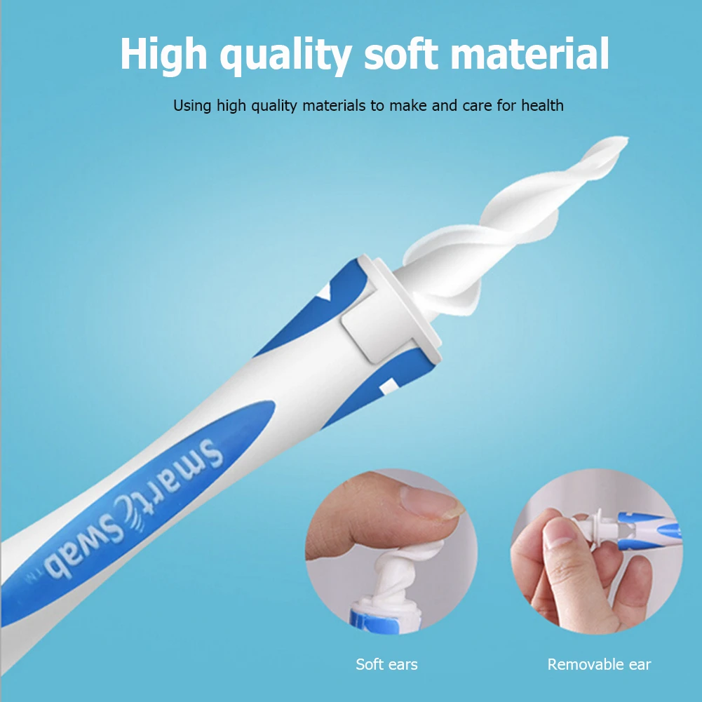 Screw-on Silicone Ear Wax Remover, Cleaner 業界No.1
