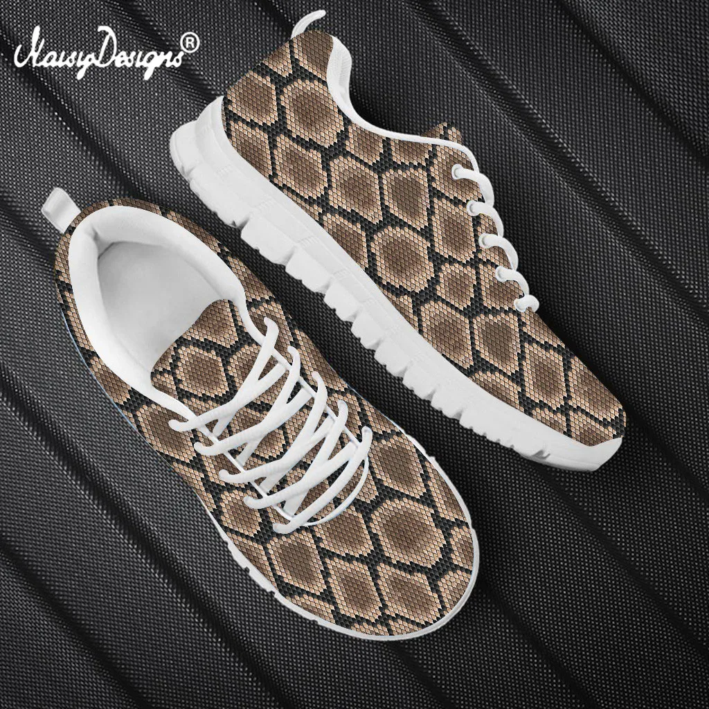 Noisydesigns-Snake-Skin-Shoes-for-Womens-Python-Pattern-Design ...