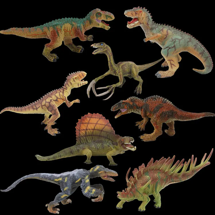 Simulated Dinosaur Models Toy Jurassic Medium Solid T-Rex Dinosaur Toy ...