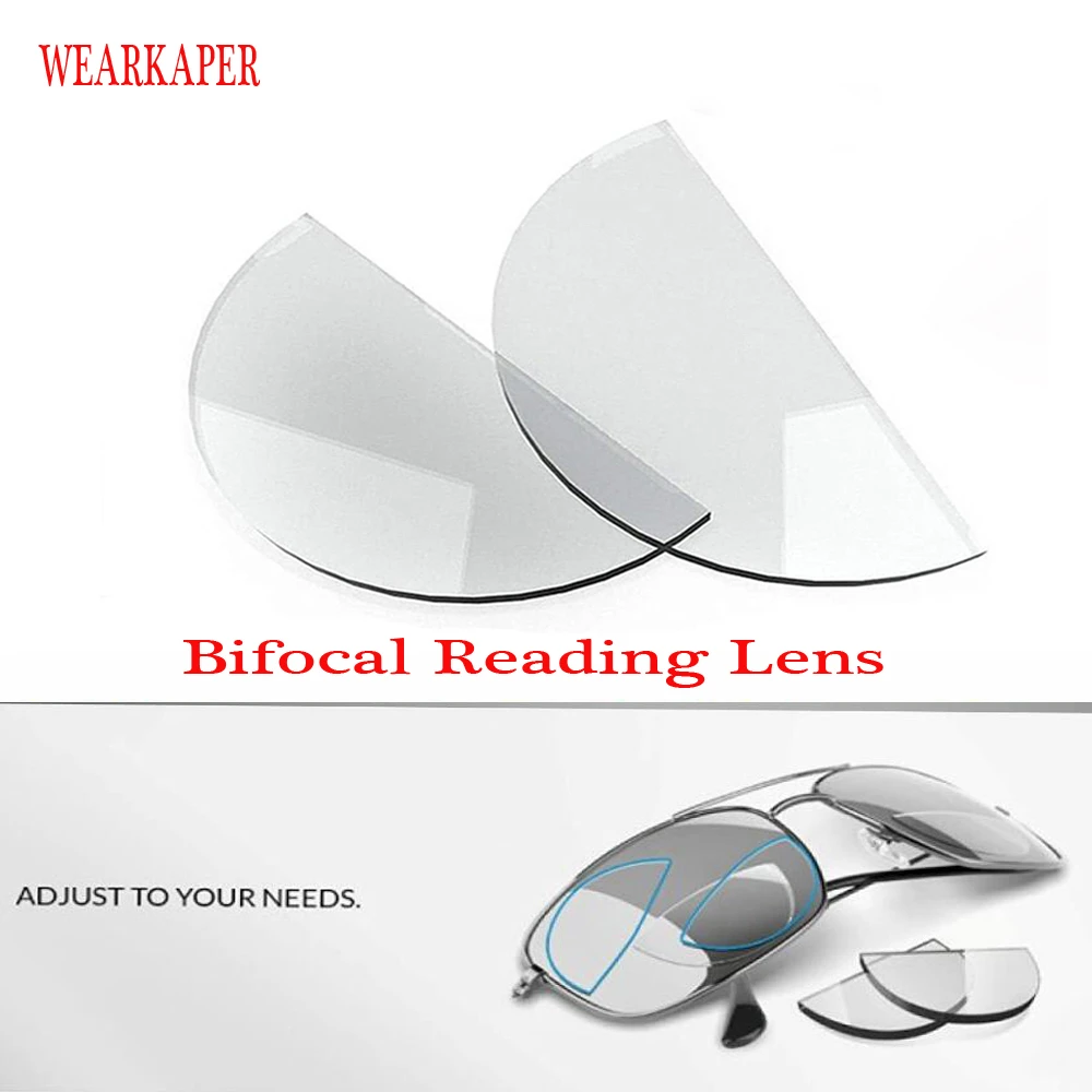 Liquid Silicone Bifocal Reading Lens 2 Pcs Stick on Presbyopic Lenses ...