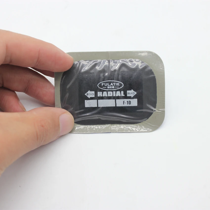 Repair of 20 pieces of side shoulder and crown of vacuum tire with ...