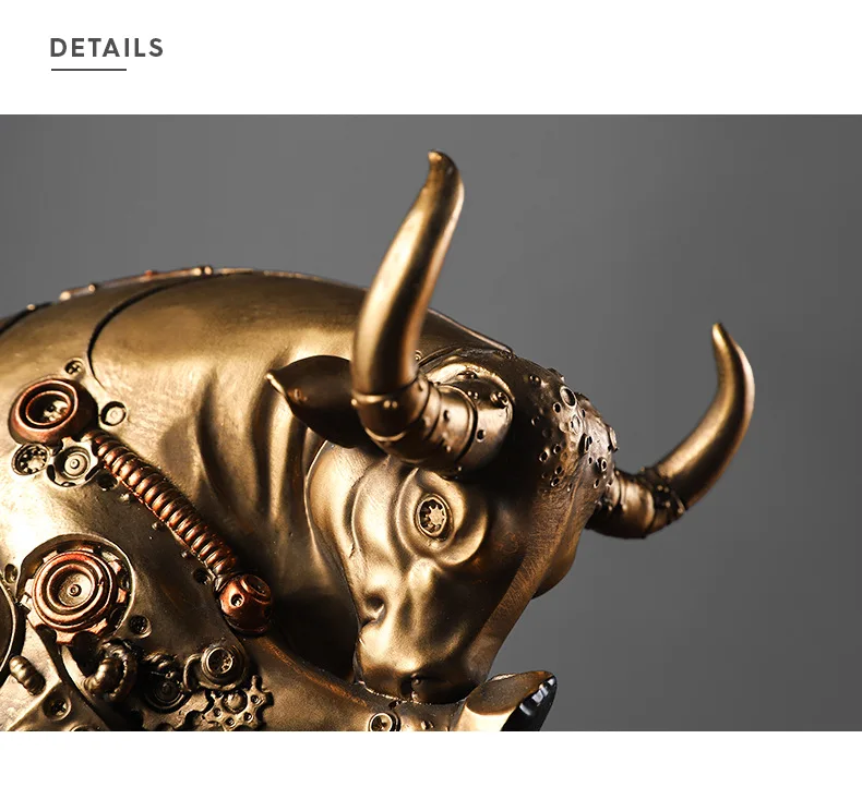Buy Steampunk Mechanical Bull Statue at Best Prices