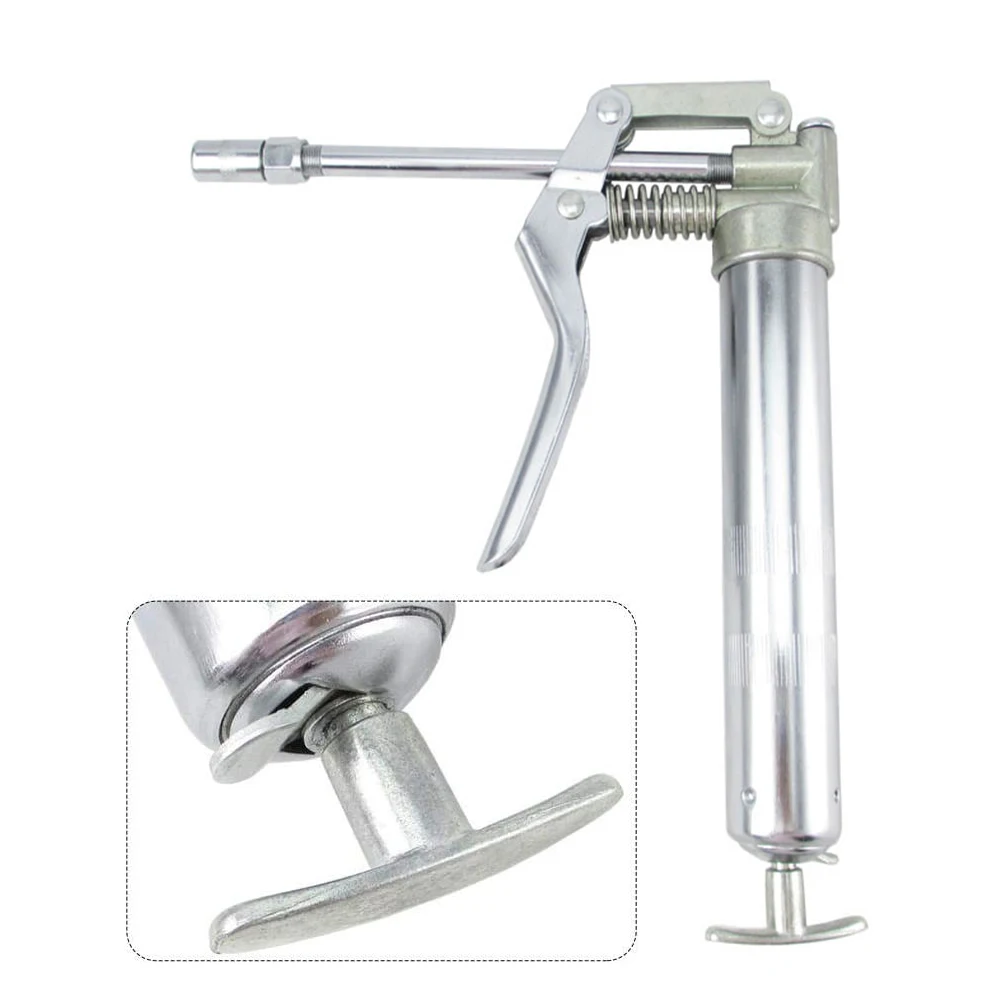 120cc Grease Gun Pistol Grip One Handed Pistol Grease Butter Machine ...
