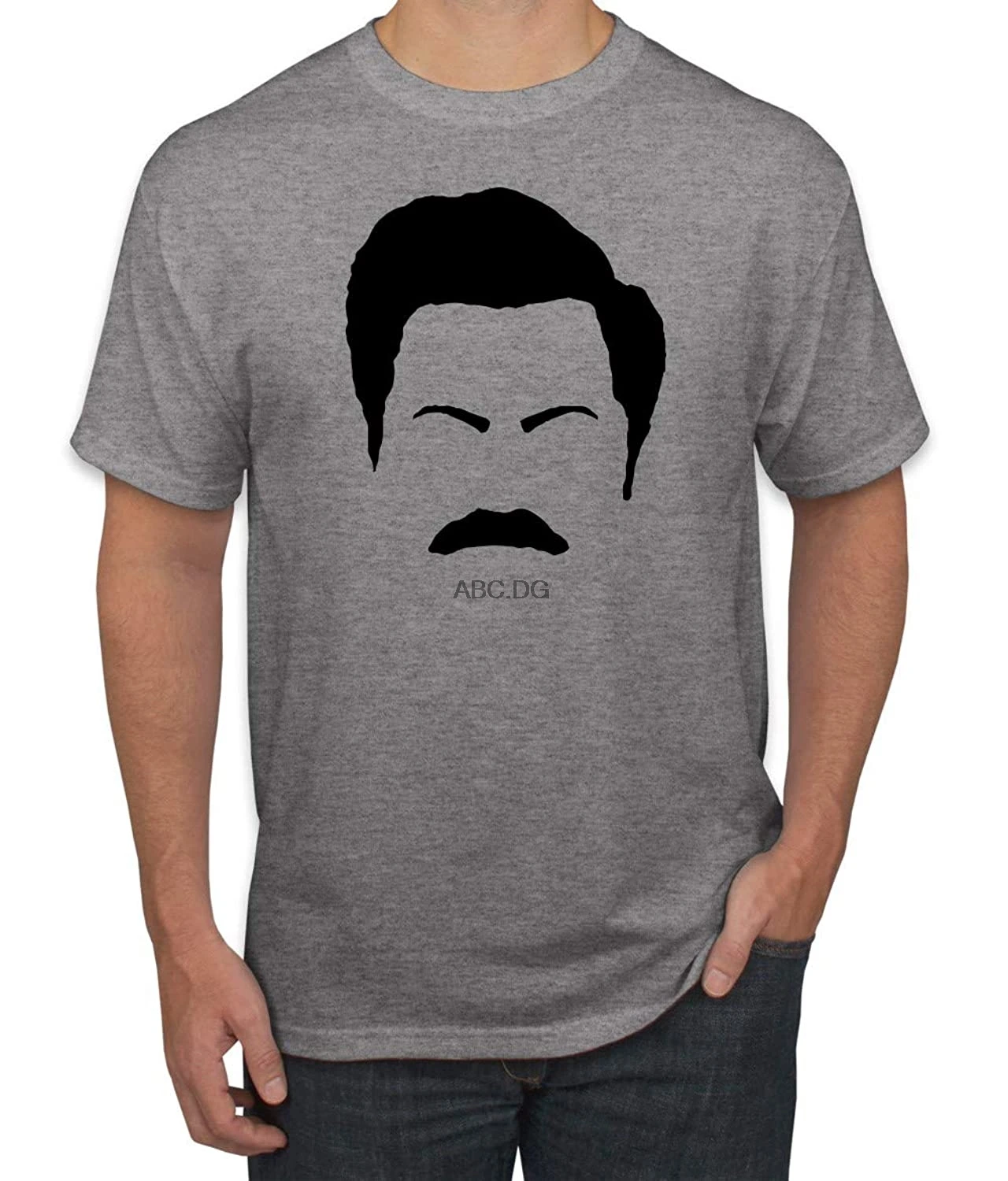 Ron Swanson Silhouette