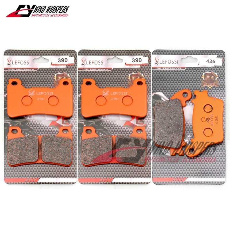 Motorcycle Front Rear Brake Pads For Yamaha YZF R1 YZF R1 M1 Mission ...