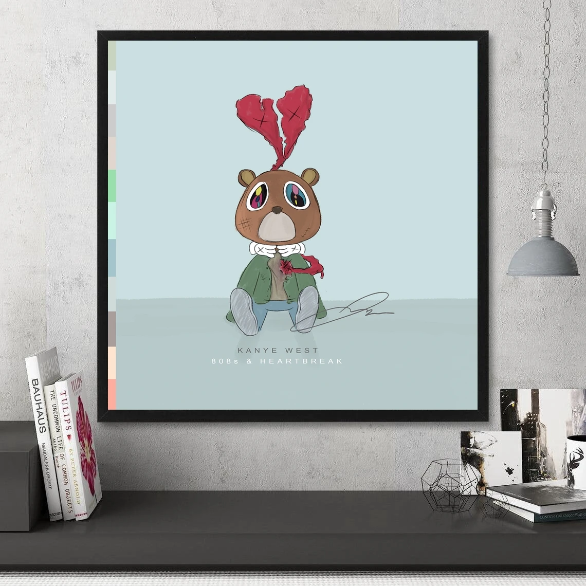 Kanye West Graduation Bear Poster