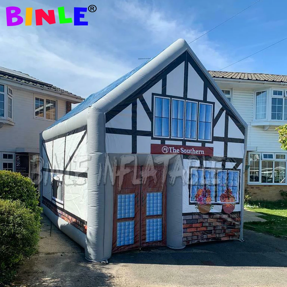 Mordern 6x4m Outdoor Party Inflatable Bar Pub,inflatable Pub Tent ...
