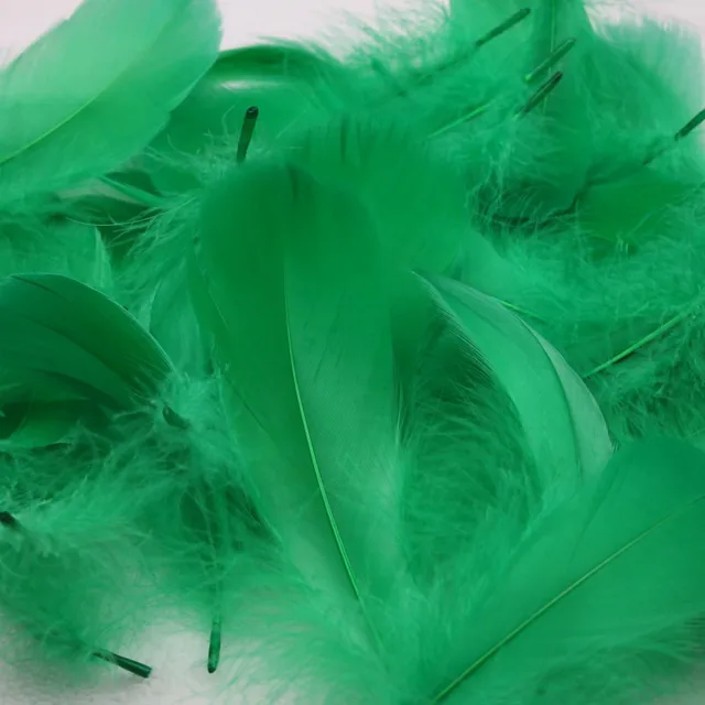Natural Goose Feathers Plumes 4-15cm Colourful Swan Feather Plume for ...