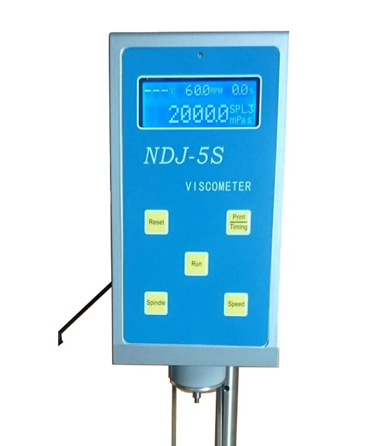 NDJ-8S Digital LCD Night Visual Display Viscosity Testing Equipment ...